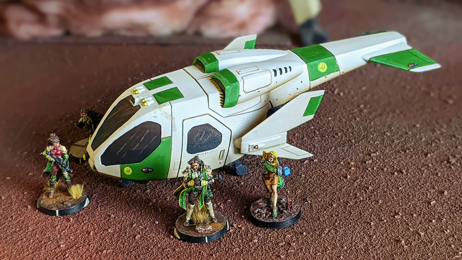 City Hopper in Haqqislam colors | Corvus Belli Community Forum