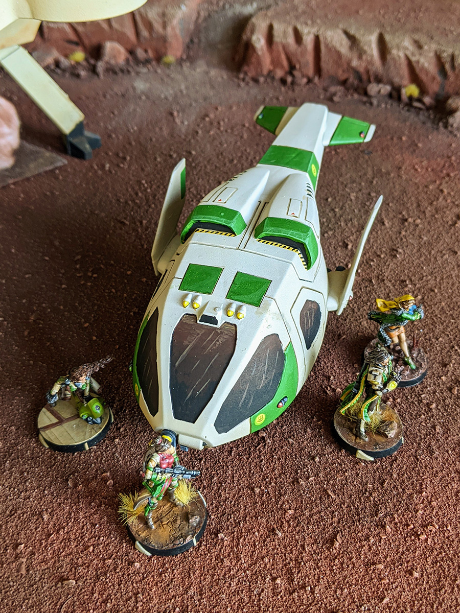 City Hopper in Haqqislam colors | Corvus Belli Community Forum